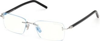 Tom Ford Lunettes de vue - Homme - Accessoires - Gris - Taille: 54 MM