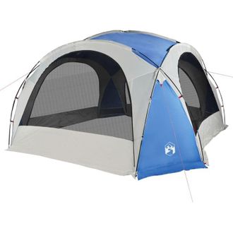 vidaXL Vidaxl - Tente de r&eacute;ception bleu imperm&eacute;able