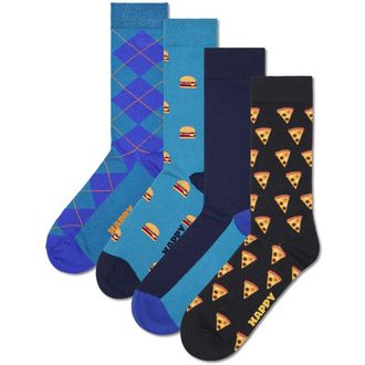 Happy Socks unisexe Chaussettes Paquet de 4
