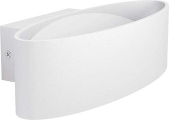 Eglo LED Wandlampe Maccacari, 1 flammige Wandleuchte, Minimalismus, Wandstrahler innen aus Aluminium, Stahl und Kunststoff, Wohnzimmerlampe, Flurlampe in W