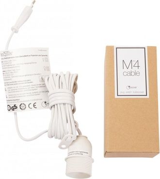 earth friendly Leuchtsterne - Starlightz Starlightz Verstromung - extra für Leucht Sterne - Weiss