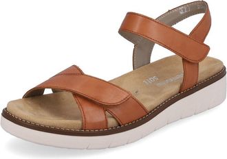 Remonte Damen Riemchensandalen D2049, Frauen Sandalen,lose Einlage,offene Schuhe,Strandschuhe,Riemen,Riemchen,halteriemen,Sommerschuhe,braun (22),45 EU