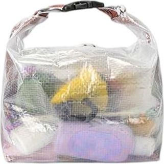 Generic Sacs &agrave; provisions portables, lavables l&eacute;gers et r&eacute;utilisables, sacs d&eacute;picerie transparents de 30,5 cm avec fonction de rangement, organiseur avec styl