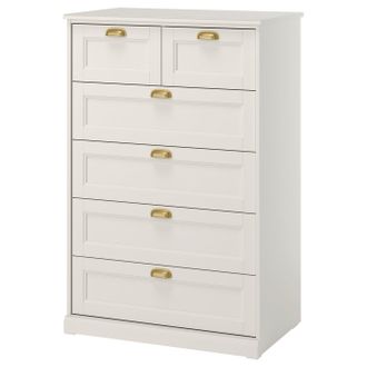 IKEA F&Aring;GELFJ&Auml;LLET Kommode mit 6 Schubladen