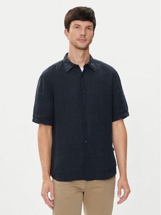 HUGO BOSS Hemd Rash_2 50489345 Dunkelblau Regular Fit