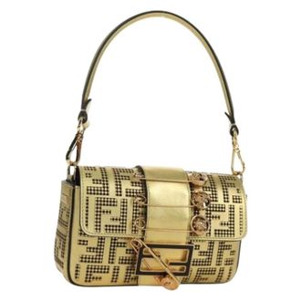 Fendi Sac Mini d&Eacute;paule Vintage Pre-owned - Femme - Pre-owned - Jaune - Taille: ONE Size
