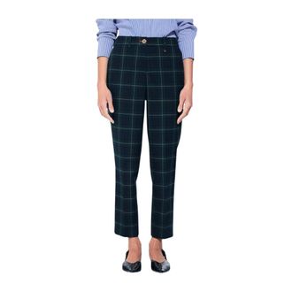 Lola Casademunt Tartan Hose - - Trousers - Damen - Blau - S