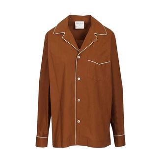 Forte_Forte Femme, Blouses et Chemises, Brun, Taille: 36 FR Chemise Chic D&eacute;contract&eacute;e