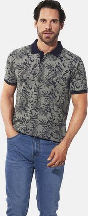 Babista Poloshirt DUITEZZI mit Bl&auml;tter-Aufdruck