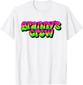 BDAZ Grannys Crew Graffiti Enkelkinder Enkelin Enkel T-Shirt