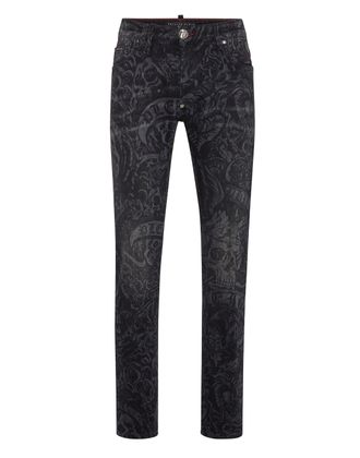 Philipp Plein Jeans Regular Fit Tattoo