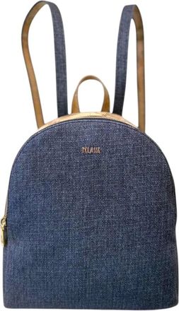 Alviero Martini 1A Classe Femme, Sacs, Bleu, Taille: ONE Size Backpack