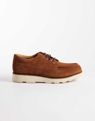 Timberland Britton Mills - Schn&uuml;rschuhe aus Wildleder in Braun-Brown