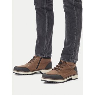 Rieker Schn&uuml;rschuhe Rieker F8302-24 Braun