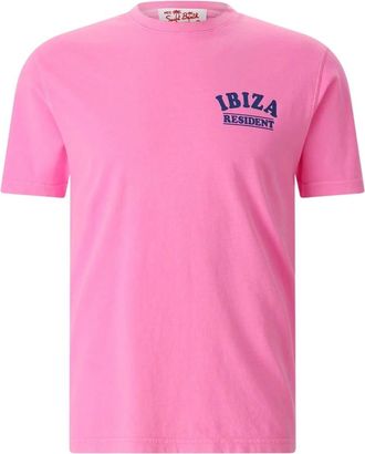 MC2 Saint Barth Homme, Tops, Rose, Taille: M T-Chemises