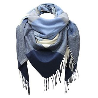 Glamexx24 Grande Taille Echarpe Hiver Chaude Femme Homme &Eacute;charpe Chale Foulard Long Automne Cape Souple Confortable