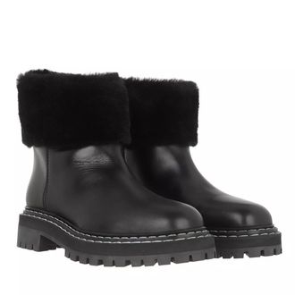 Proenza Schouler Stiefel & Boots - Calf Softy Merinos Sheep Combat - Gr. 39 (EU) - in Schwarz - für Damen