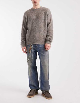 Tommy Jeans Jaimie - Relaxed-Fit-Jeans in dunkelblauer Waschung mit geradem Schnitt