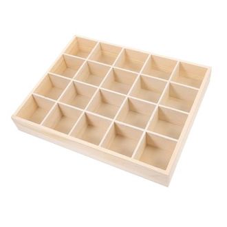 BESPORTBLE Boîte De Rangement En Bois Pour Sous-Vêtements Organisateur De Tiroir Multi Compartiments Pour Chaussettes Culottes Et Clés Gain De Place Pour Placard