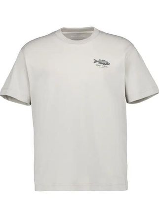 Marc O'Polo Herren T-Shirt grau Baumwolle