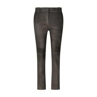 Arma Hose aus Veloursleder