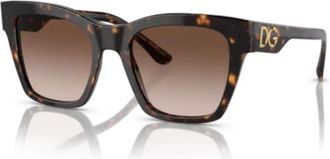 Dolce & Gabbana unisex, Accessoires, Brun, Taille: 53 MM Lunettes de soleil