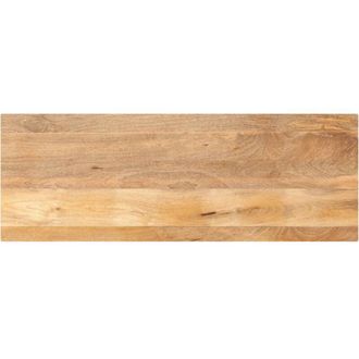 vidaXL Dessus de table 140x50x2,5cm rectangulaire bois massif manguier vidaXL
