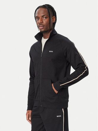 HUGO BOSS Sweatshirt Iconic 50571160 Schwarz Regular Fit