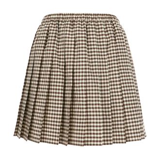 Moncler Femme, Jupes, Multicolore, Taille: 40 FR Mini-jupe pliss&eacute;e