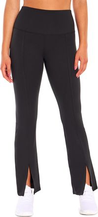 Zobha Damen Daily Ultra High Rise Slit Front Flare Pant