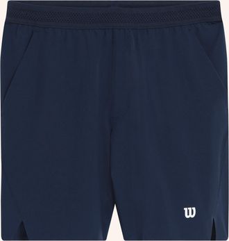 Wilson Sporthose Tournament Short 7in Unlined blau
