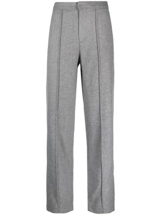 Rag & Bone pantalon droit &agrave; taille haute - Gris