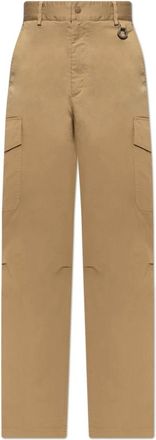Moncler Homme, Pantalons, Beige, Taille: XL Pocketed Pantalons