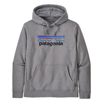 Patagonia P-6 Logo Uprisal Hoody - - Sport - Herren - Grau - XL