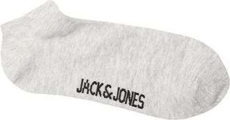 Jack & Jones 12066296 Jjdongo Short Sock Noos Schwarz Herren Socken, light grey, Einheitsgröße