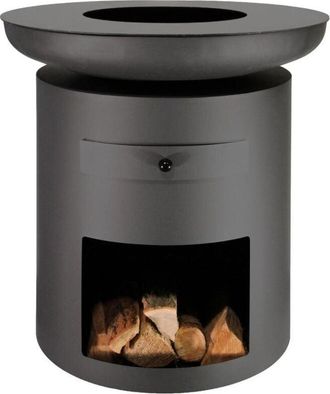 Buschbeck Feuerschale Sioux Grillfass Grillofen Grilltonne Feuerfass Fass