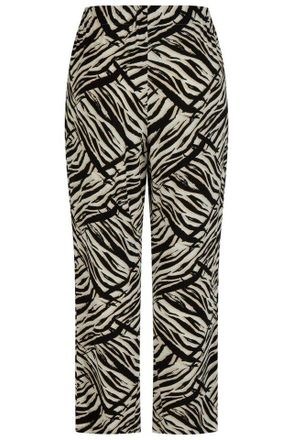 Mona Lisa Schlupfhose Gro&szlig;e Gr&ouml;&szlig;en in Jungle-Print in hochwertiger Slinky-Ware