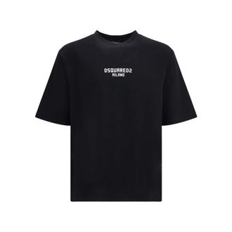 Dsquared2 Milano T-shirt - - Tops - Herren - Schwarzk - XS