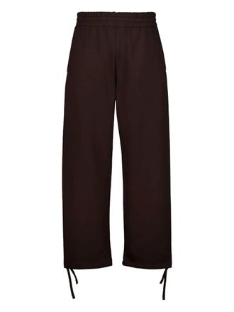 Gucci Jogginghose mit geb&uuml;rstetem Finish - Braun