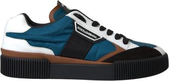Dolce & Gabbana Homme, Chaussures, Multicolore, Taille: 39 EU Baskets basses multicolores Artisanat exclusif