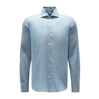 Fedeli Sean Shirt - - Shirts - Herren - Blau - M