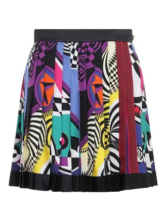 Versace Jupe Midi - Multicolore