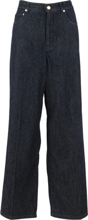 Max Mara Femme, Jeans, Bleu, Taille: 40 FR Lavinia Wide Jeans