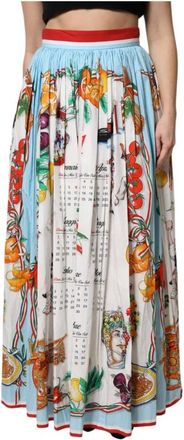 Dolce & Gabbana Damen, Röcke, Mehrfarbig, 3XSGröße