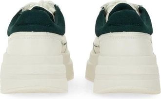 Ash Calf Leather Sneaker - White