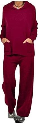 Dejamy Ensemble maillot et pantalon, bordeaux, 50
