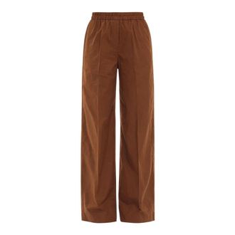 Forte_Forte Wide Hosen - - Trousers - Damen - Braun - M