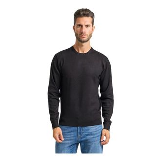 Yes-Zee YES Zee, Homme, Pulls, Noir, Taille: XL Pulls &agrave; col rond
