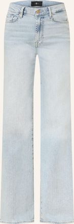 7 For All Mankind Flared Jeans Modern Dojo blau