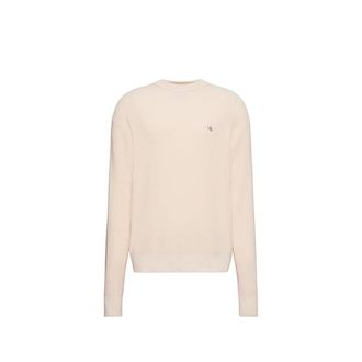Calvin Klein Pull droit col rond en coton